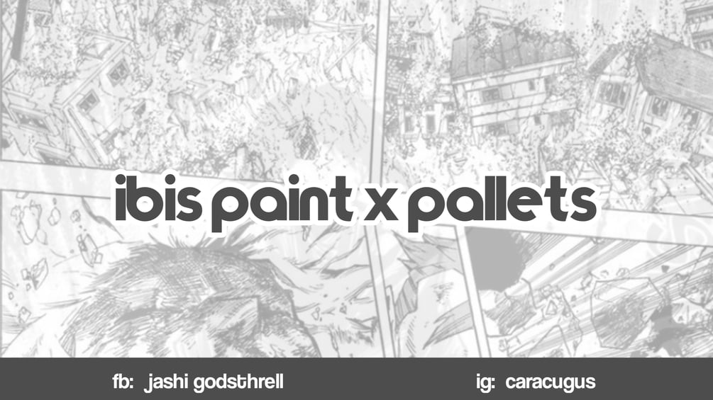 ibis paint x color pallets : caracugus