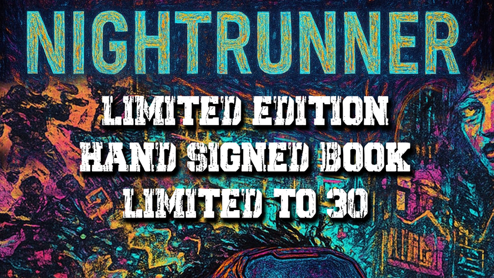 Nightrunner - The Anthology hand signed limited edition book