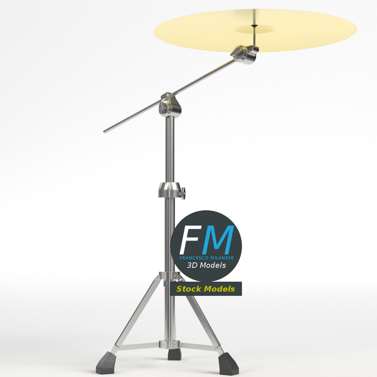 3D MODEL - Ride cymbal