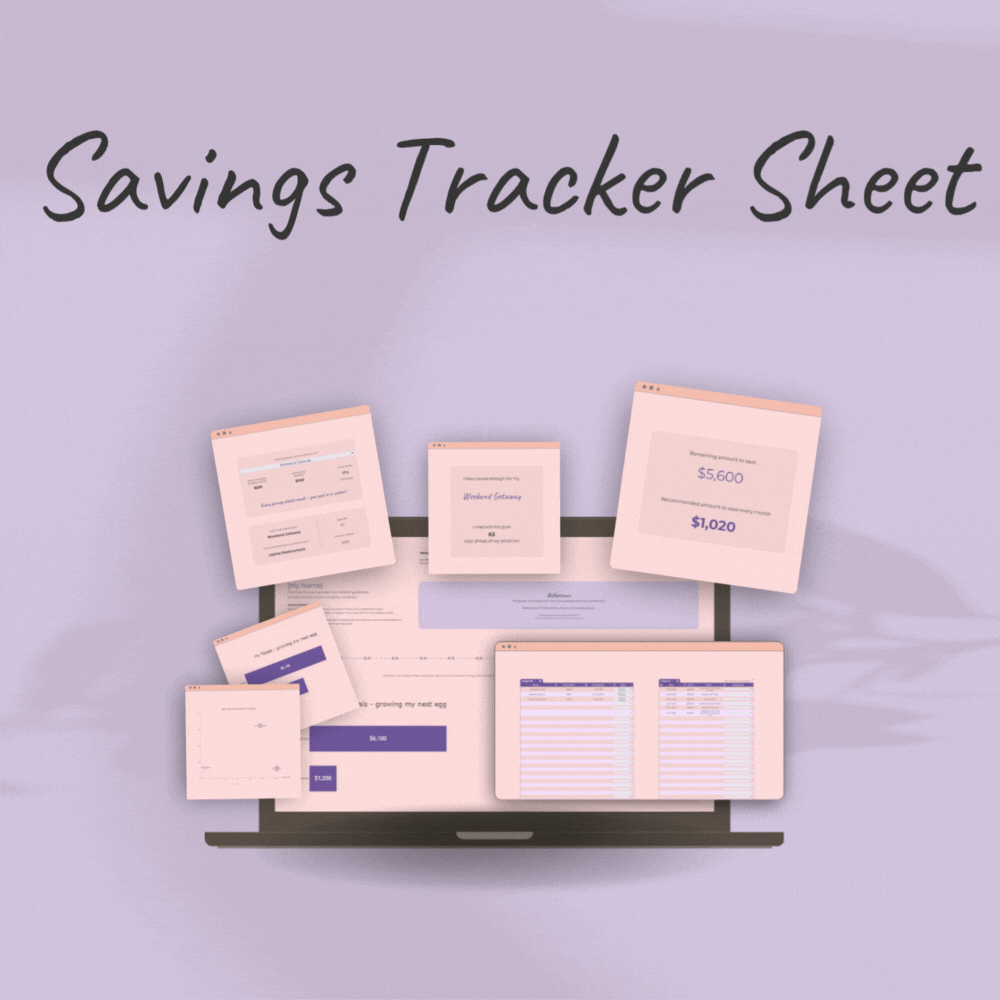 Essential Finance Tracker Bundle | Simple Spreadsheet | Personal Finance
