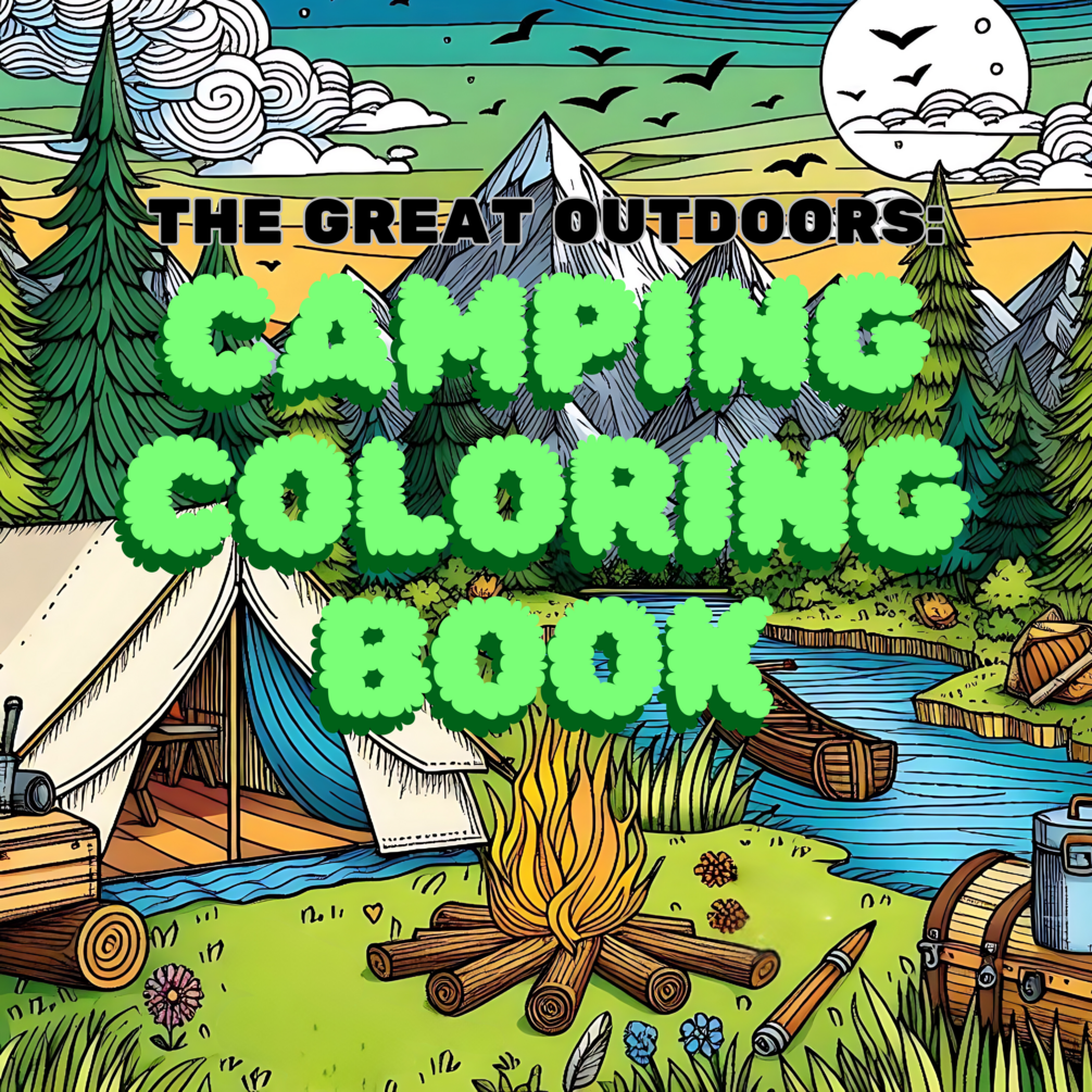 The Great Outdoors: Camping Coloring Book