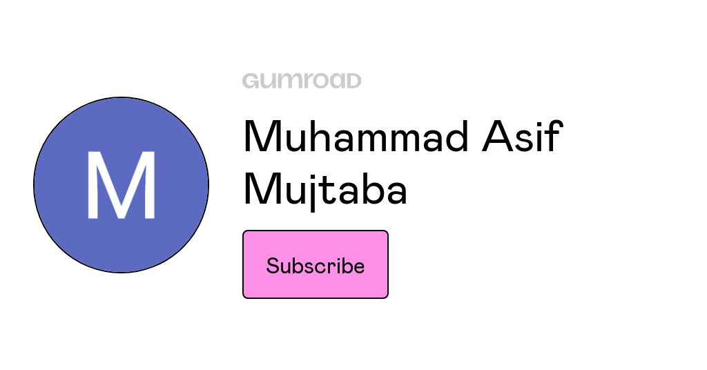 Muhammad Asif Mujtaba