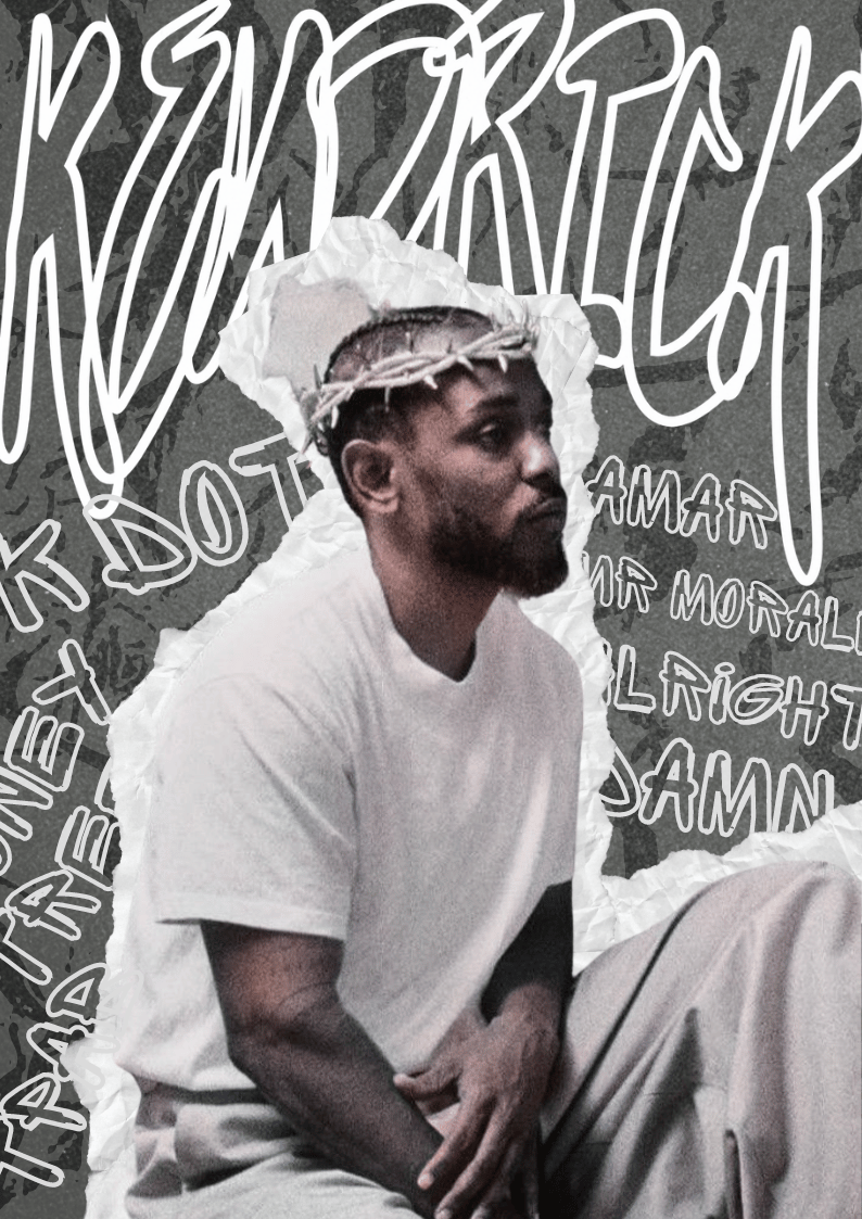 Aesthetic Kendrick Lamar Poster for Personal Use