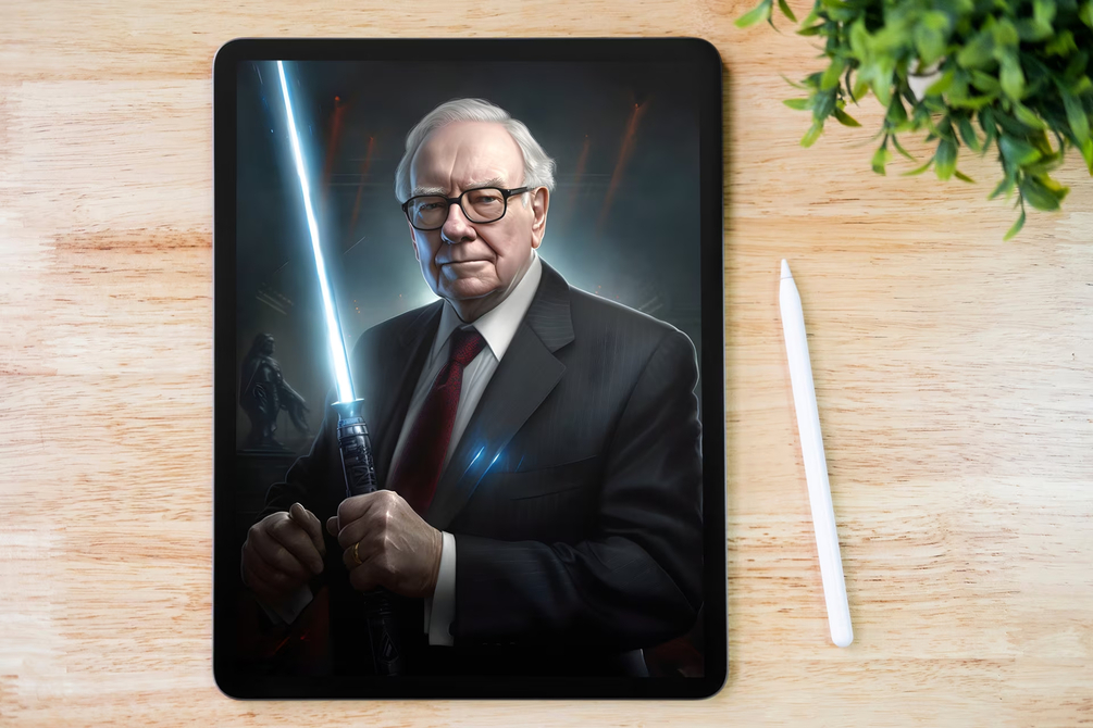 Interstellar Warren Buffett: Cartoon Artwork with a Sci-fi Twist ...