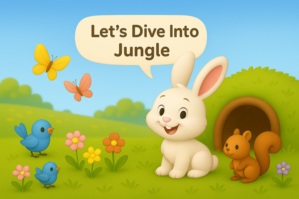 Ruby The Brave Little Rabbit — A Heartwarming Adventure Story for Kids