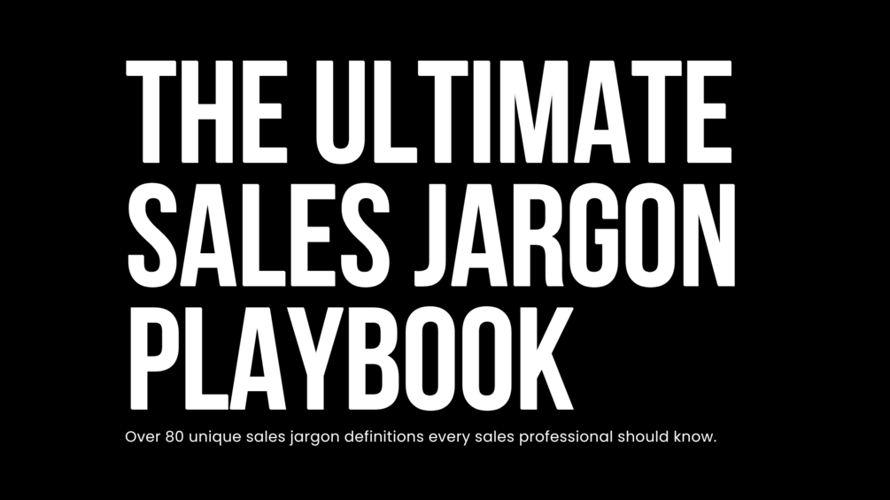 The Ultimate Sales Jargon Playbook 2024