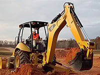 Caterpillar Backhoe Poster Download