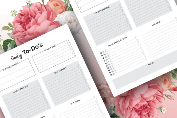 Kdp Interior Daily to Do List Planner