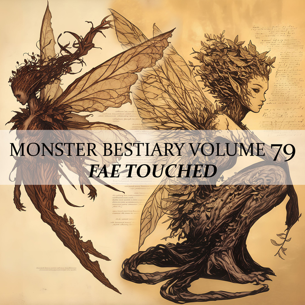 12 Page Monster Bestiary Chapter 79, Monster Encyclopedia Vol 79, 12 ...