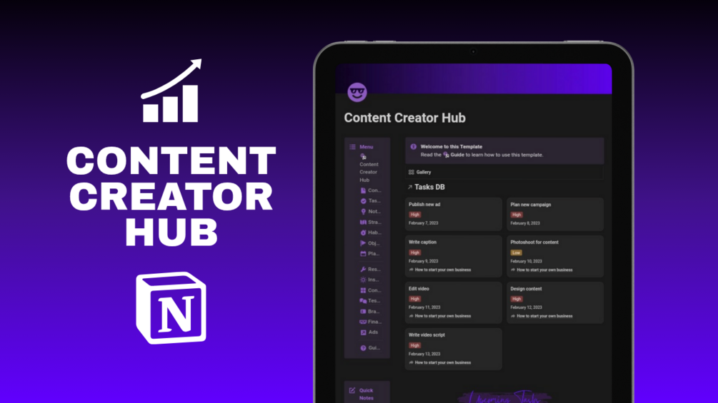 CONTENT CREATOR HUB