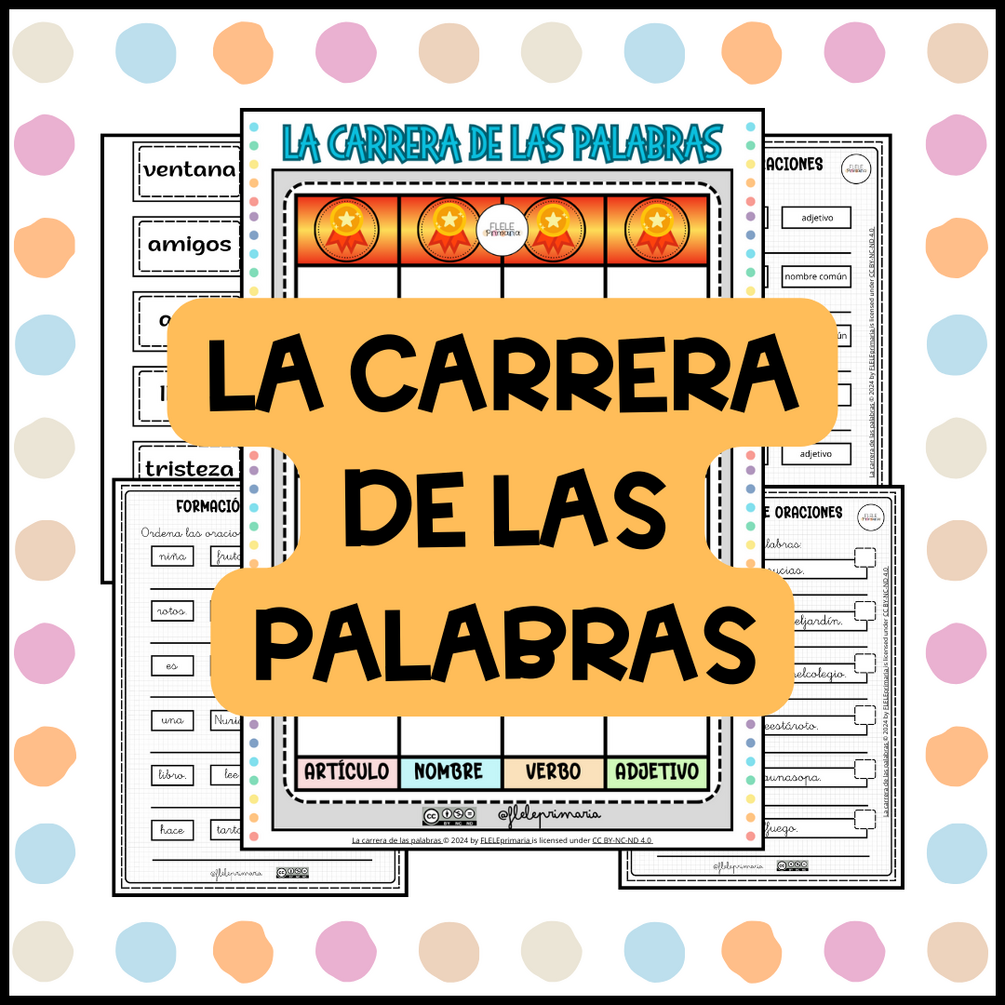 La carrera de las palabras.