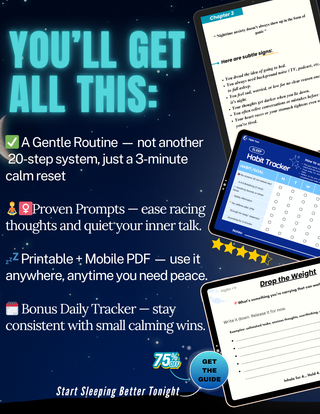 💤 Your Guide to Calm Nights A Simple, Gentle Toolkit to Finally Sleep ...