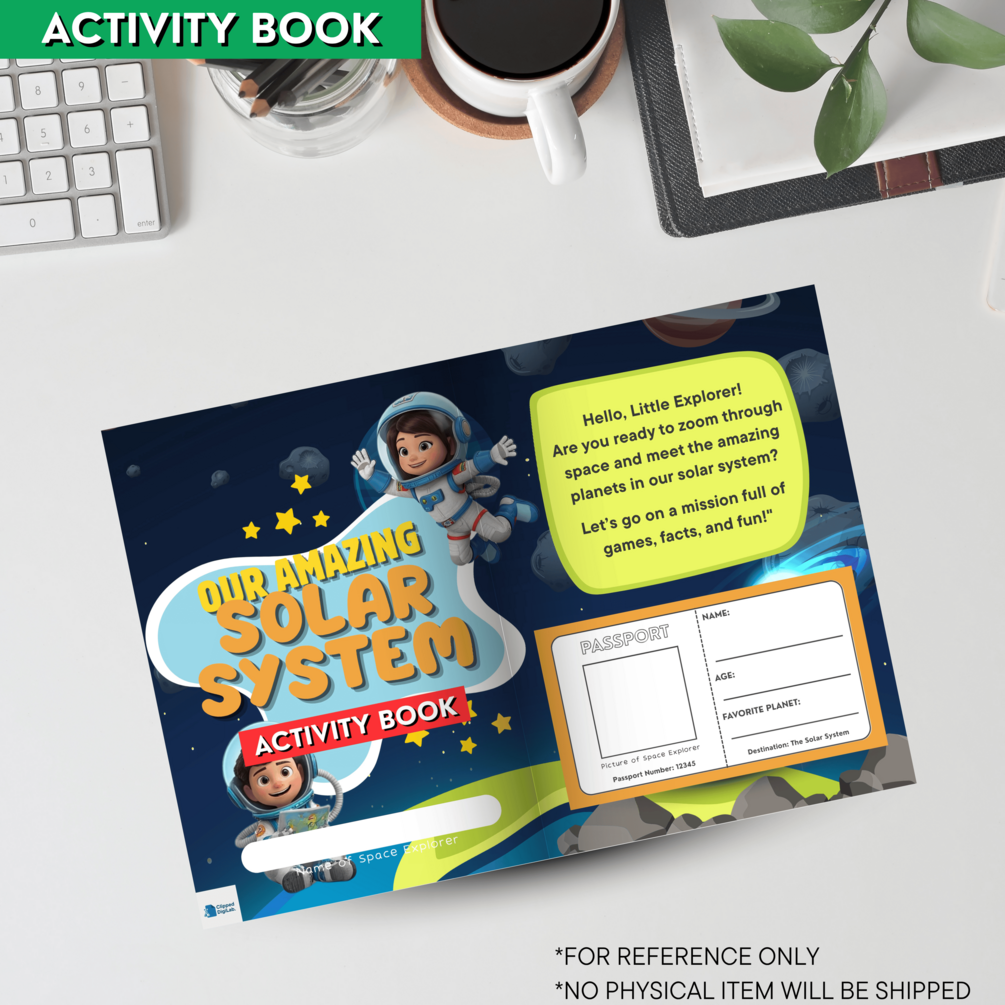 [ACTIVITY BOOK VERSION] OUR AMAZING: SOLAR SYSTEM ACTIVITY BOOK