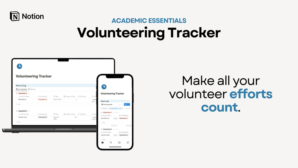 Volunteering Tracker