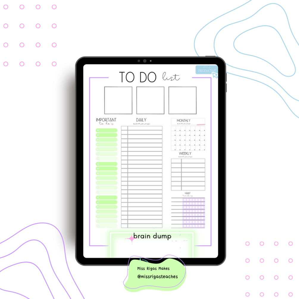 To do list FREEBIE