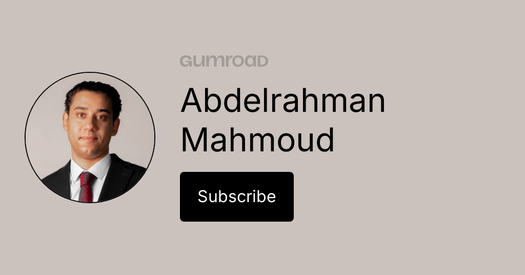 Abdelrahman Mahmoud