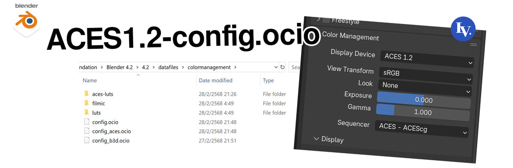 ACES 1.2 for Blender