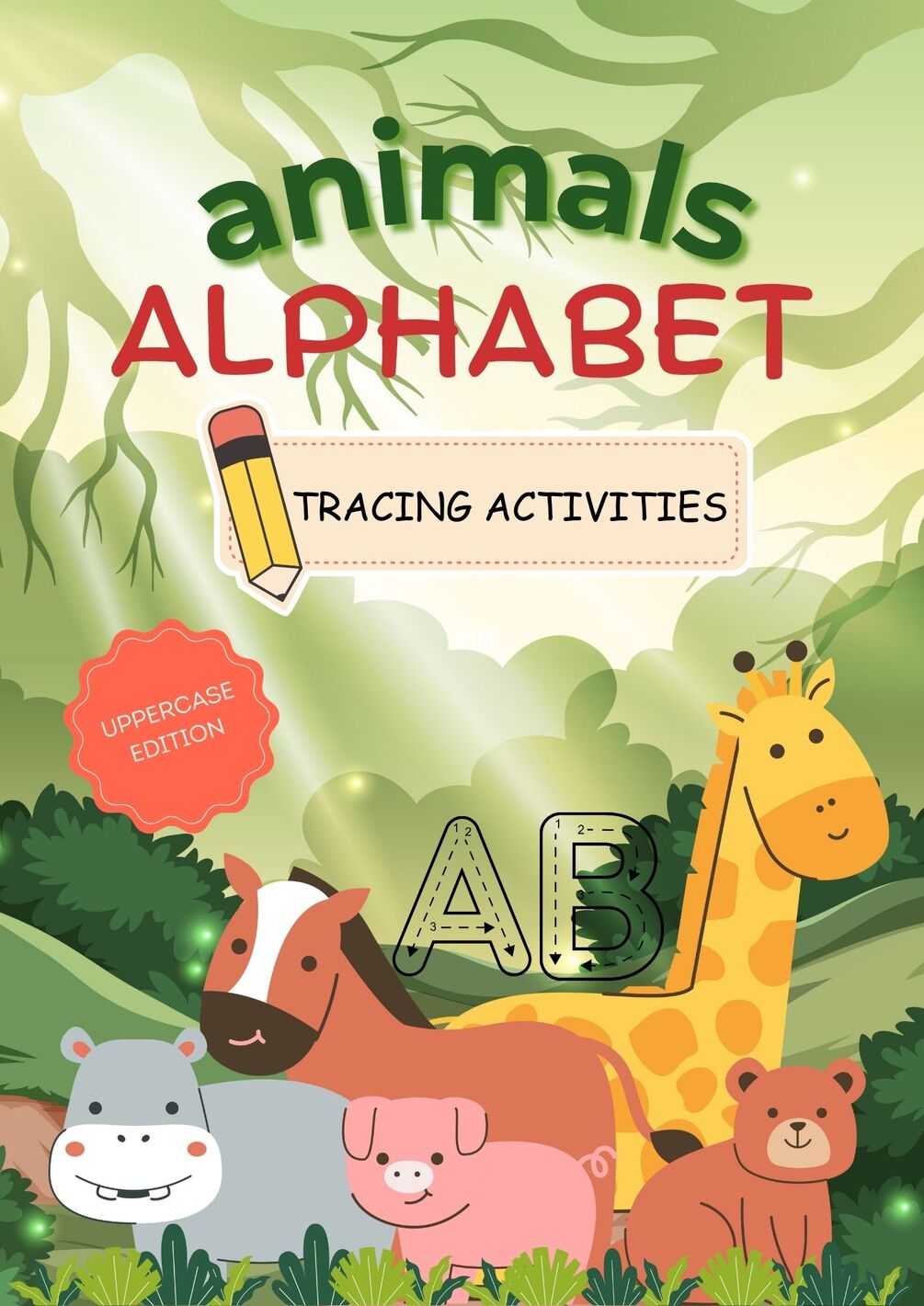 Animal Alphabet Tracing Activities