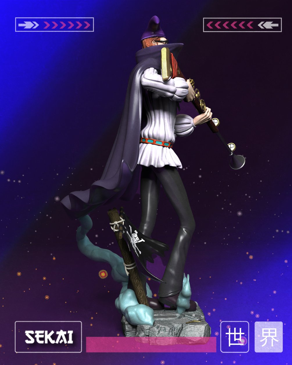 Van Augur Sculpture and Bust - Sekai 3D Models - Tested and Ready for ...