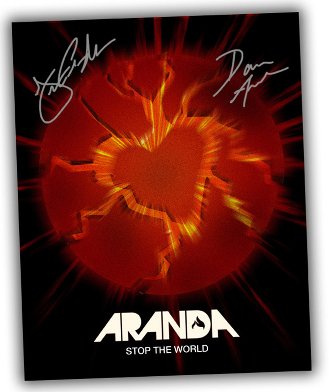 Aranda Limited Edition Autographed Poster