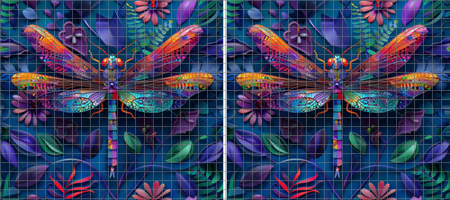 Charming Dragonfly Designs, 11oz, 15oz Mug Wraps Design, template ...