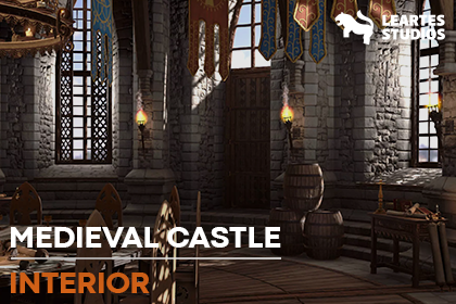 Medieval Castle Interior(Unity)