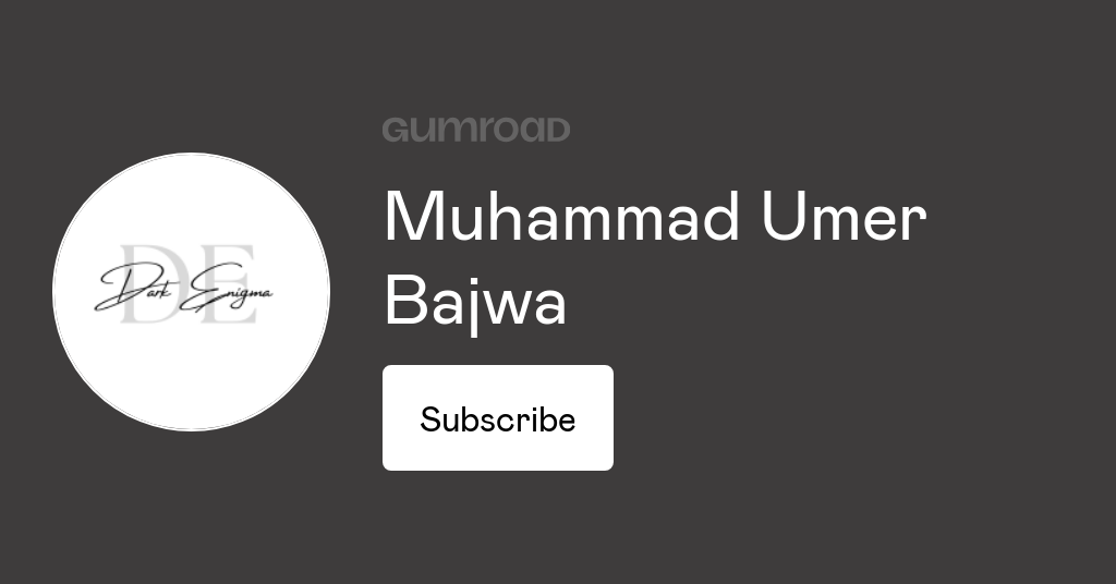 Muhammad Umer Bajwa