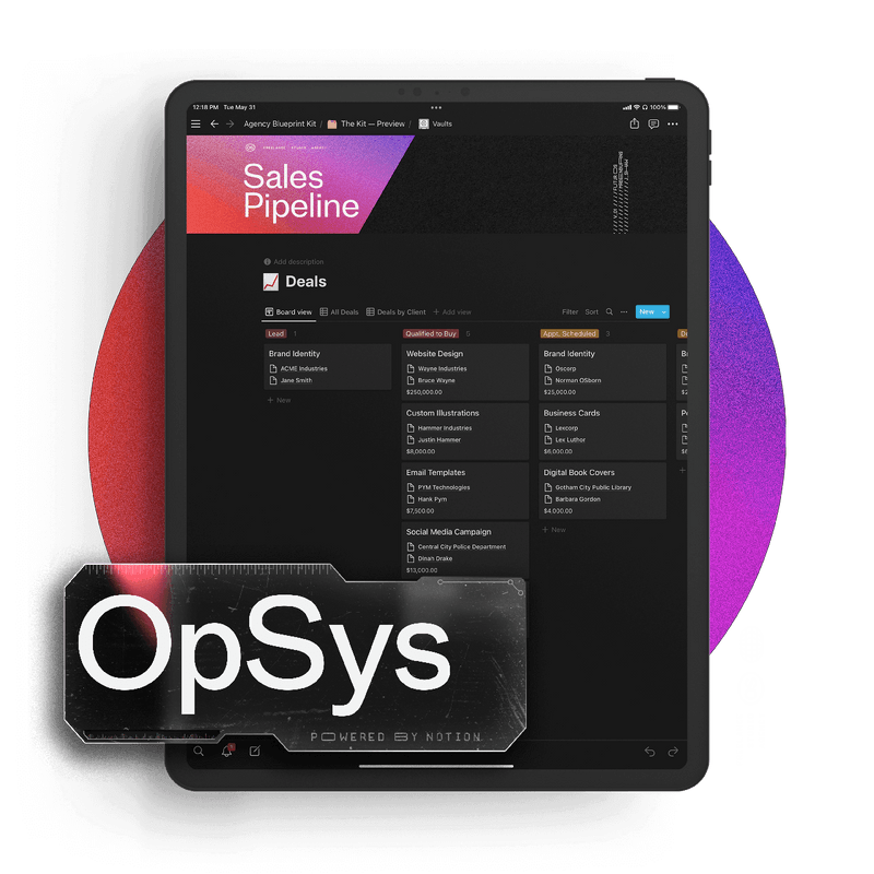 TheFutur Operating System Notion Template