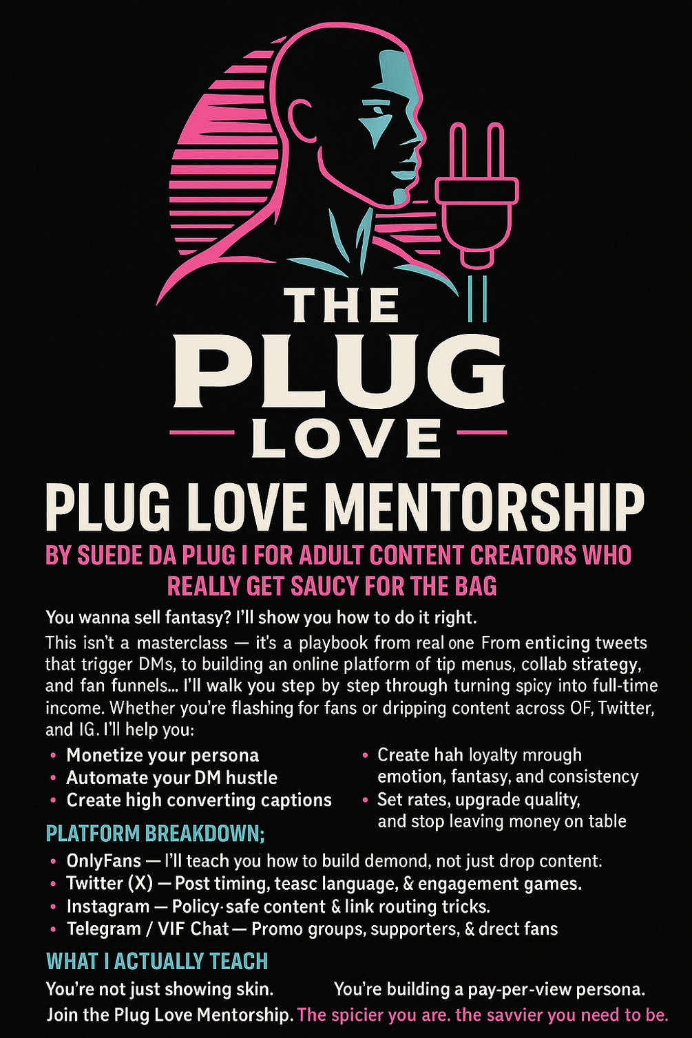 Plug Love Mentorship – Tier 3: Boss Move