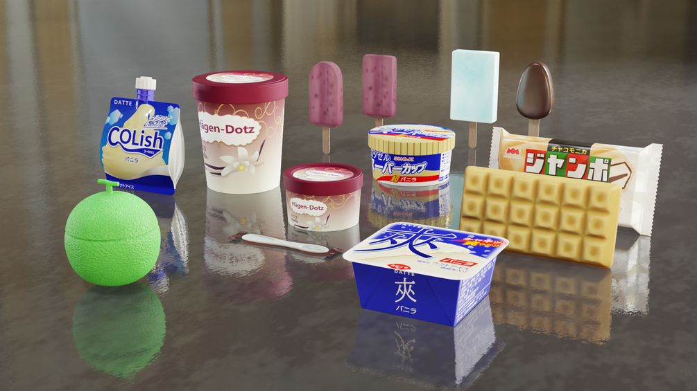 Japanese IceCream set