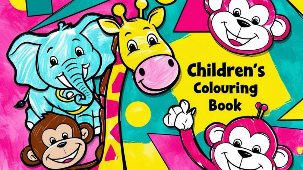 Color & Learn Kids Coloring Book | 10 Printable Activity Pages for ...