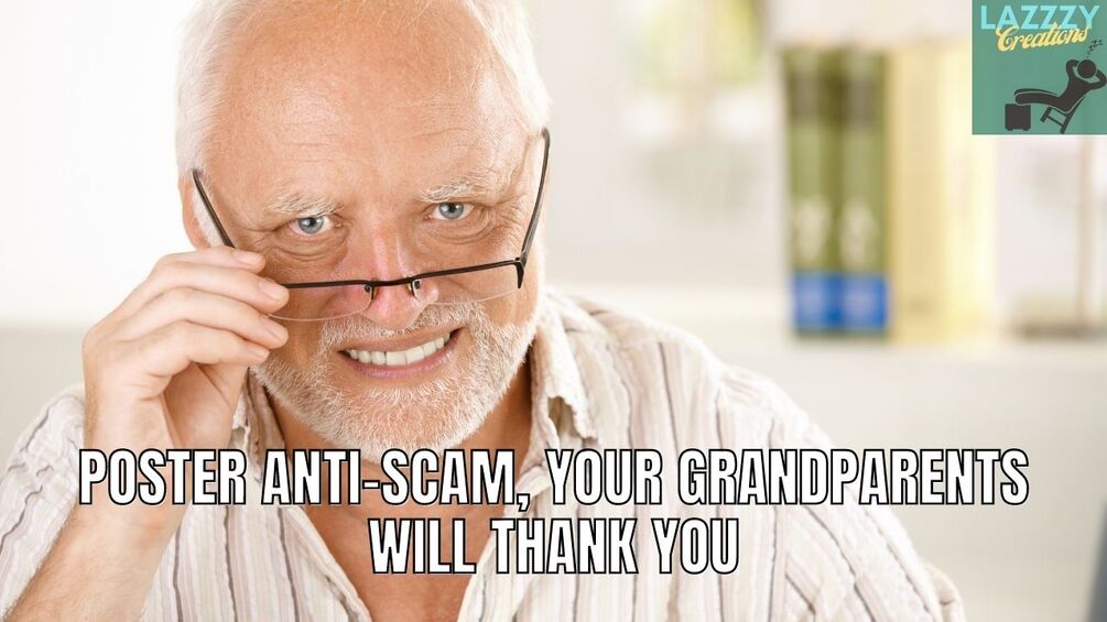 Poster ANTI SCAMMERS!