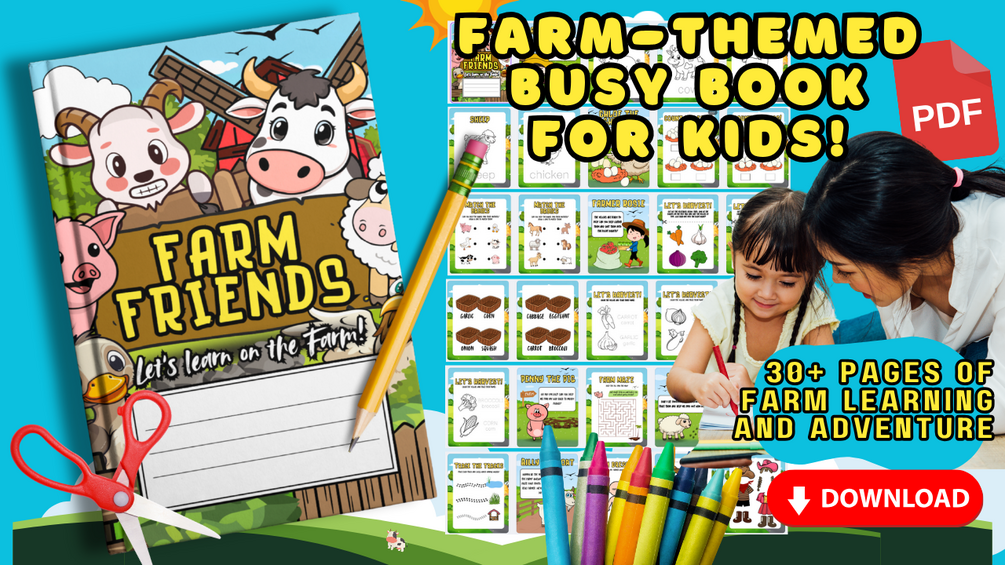Farm Friends Busy Book
