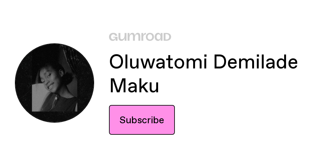 Oluwatomi Demilade Maku