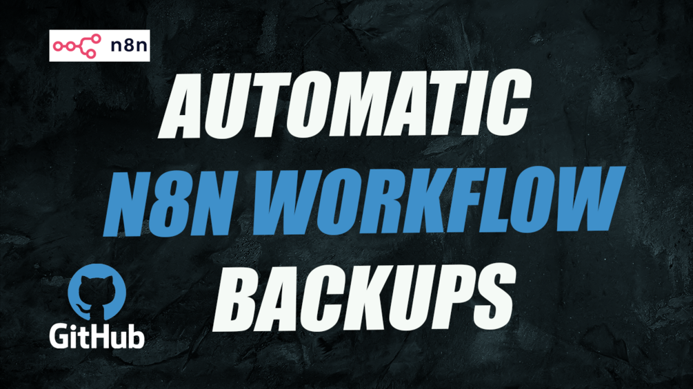 N8N Github Workflow Automatic Backup with Folders
