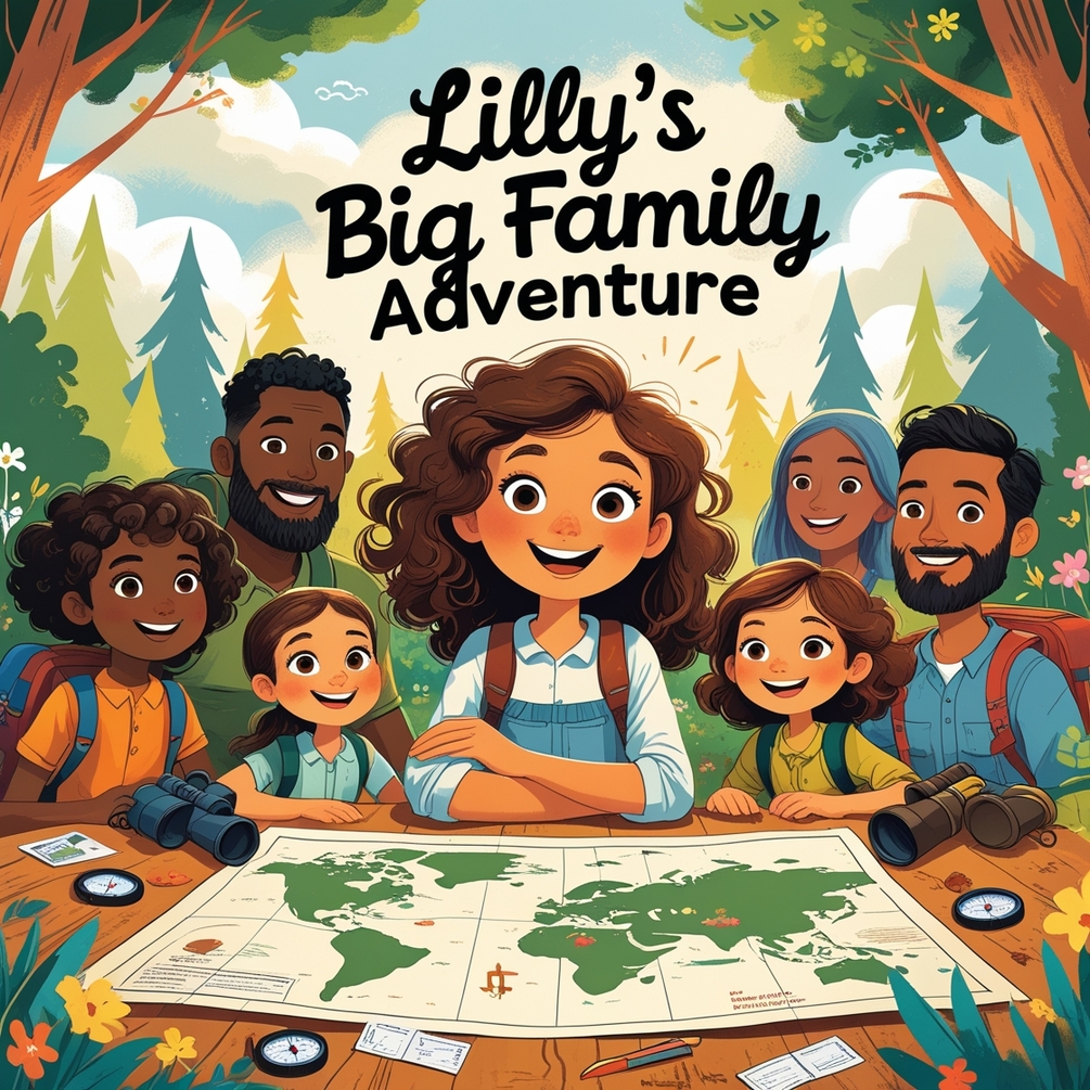 Lilly's Big Family Adventure 8.25IN8.25