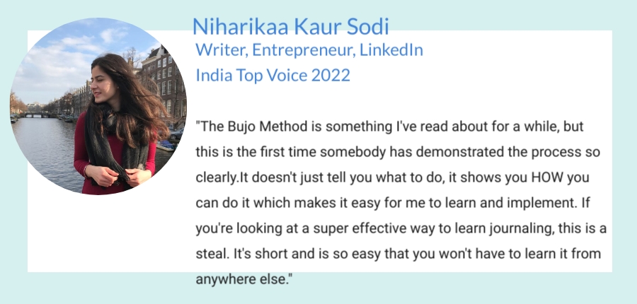 How to Journal Your Daily Life Using the Bujo Method