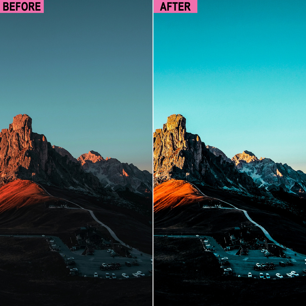 15 LANDSCAPE LIGHTROOM PRESETS (MOBILE + DESKTOP)