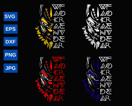 Wakanda SVG