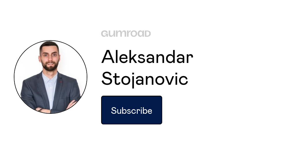 Aleksandar Stojanovic