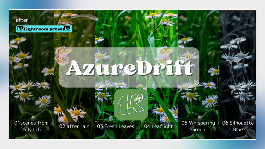 Azure Drift – Lightroom Presets for Nature & Summer Mood