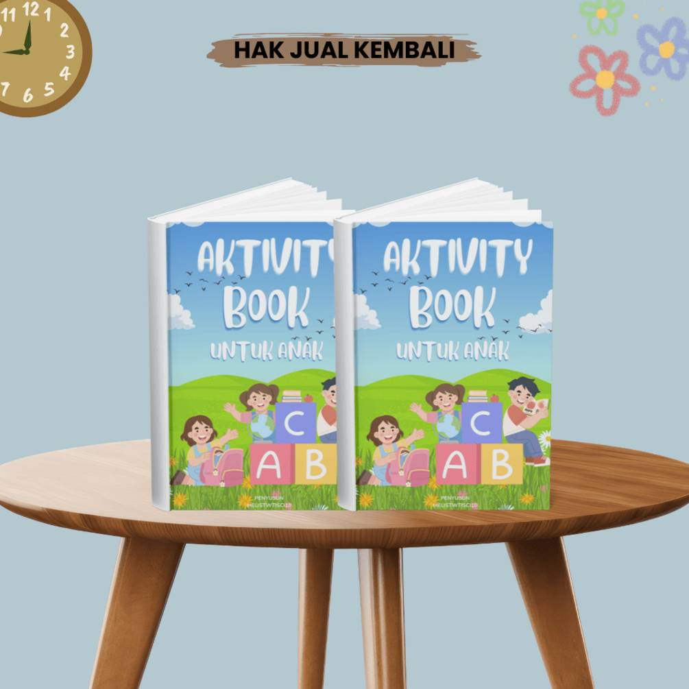 CHILDREN'S WORKSHEET 100 SHEETS PRINTABLE ACTIVITY BOOK FOR CHILDREN