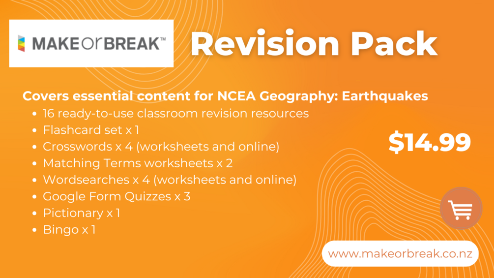 Geography Earthquakes Resource Pack