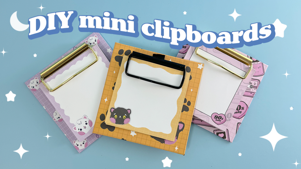 Mini Clipboard Template