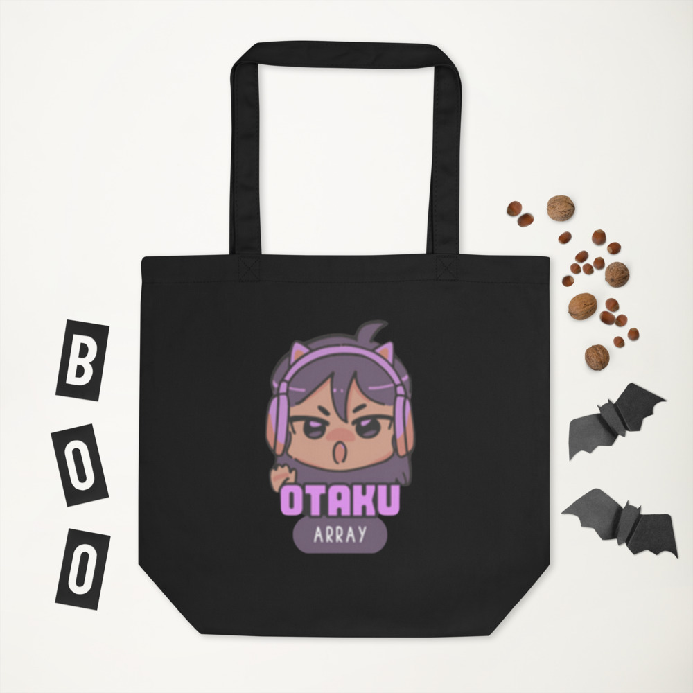 Eco Tote Bag - (Otaku array design) Econscious EC8000