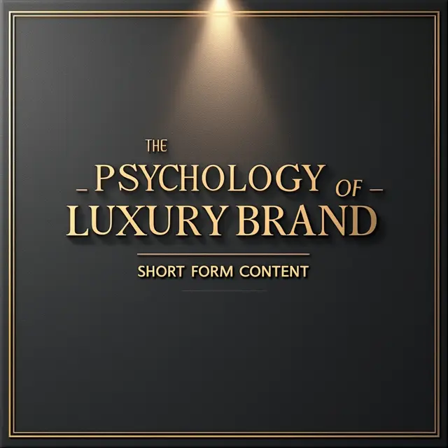 The Psychology Of Luxury Brands