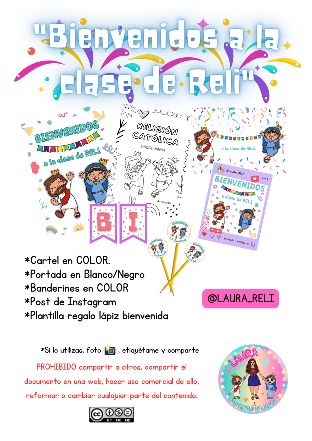 BIENVENIDOS A LA CLASE DE RELI