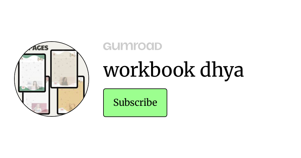 workbook dhya
