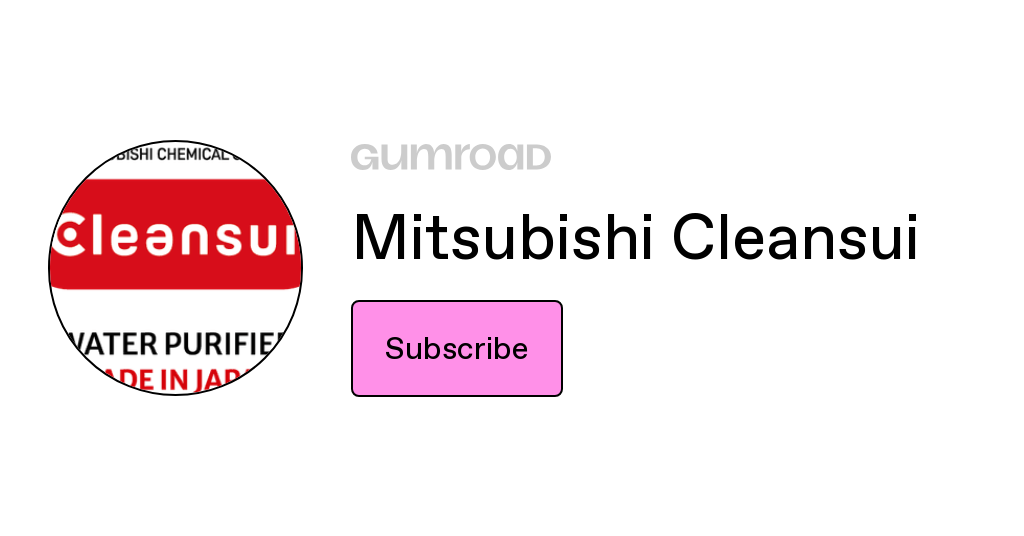 Mitsubishi Cleansui