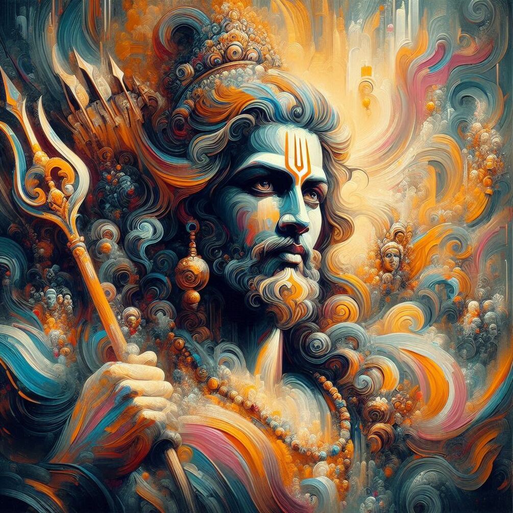 Divine Abstract Art: Enchanting Expressions of Lord Rama 🏹🕉️# ...